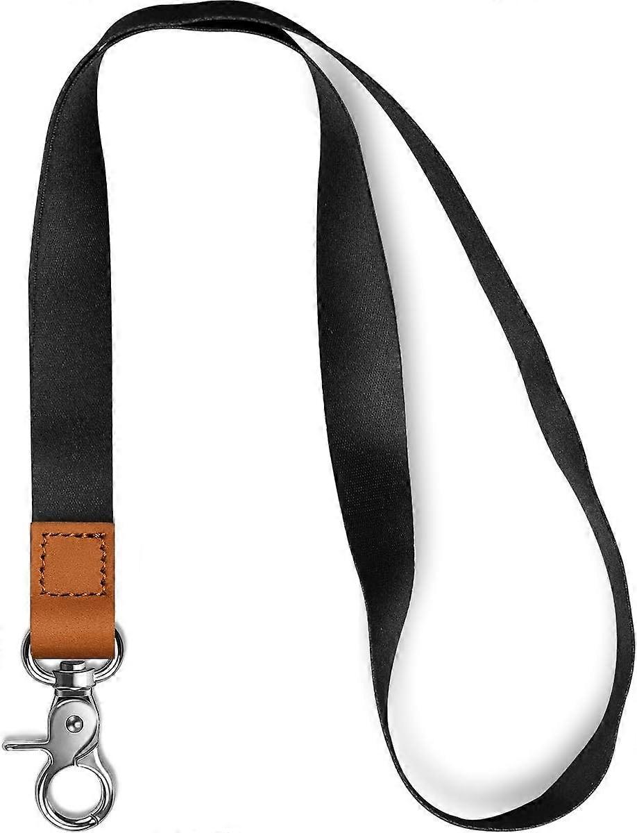 (Black)Lanyard,Black Lanyard for Keys Keychain Lanyard Holder with ...