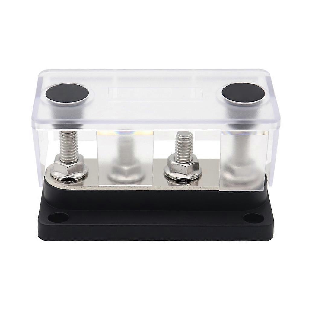 300A Negative Bus Bar 48V Distribution Block 4x 5/16'' M8 Terminal Studs 48V | Fruugo UK