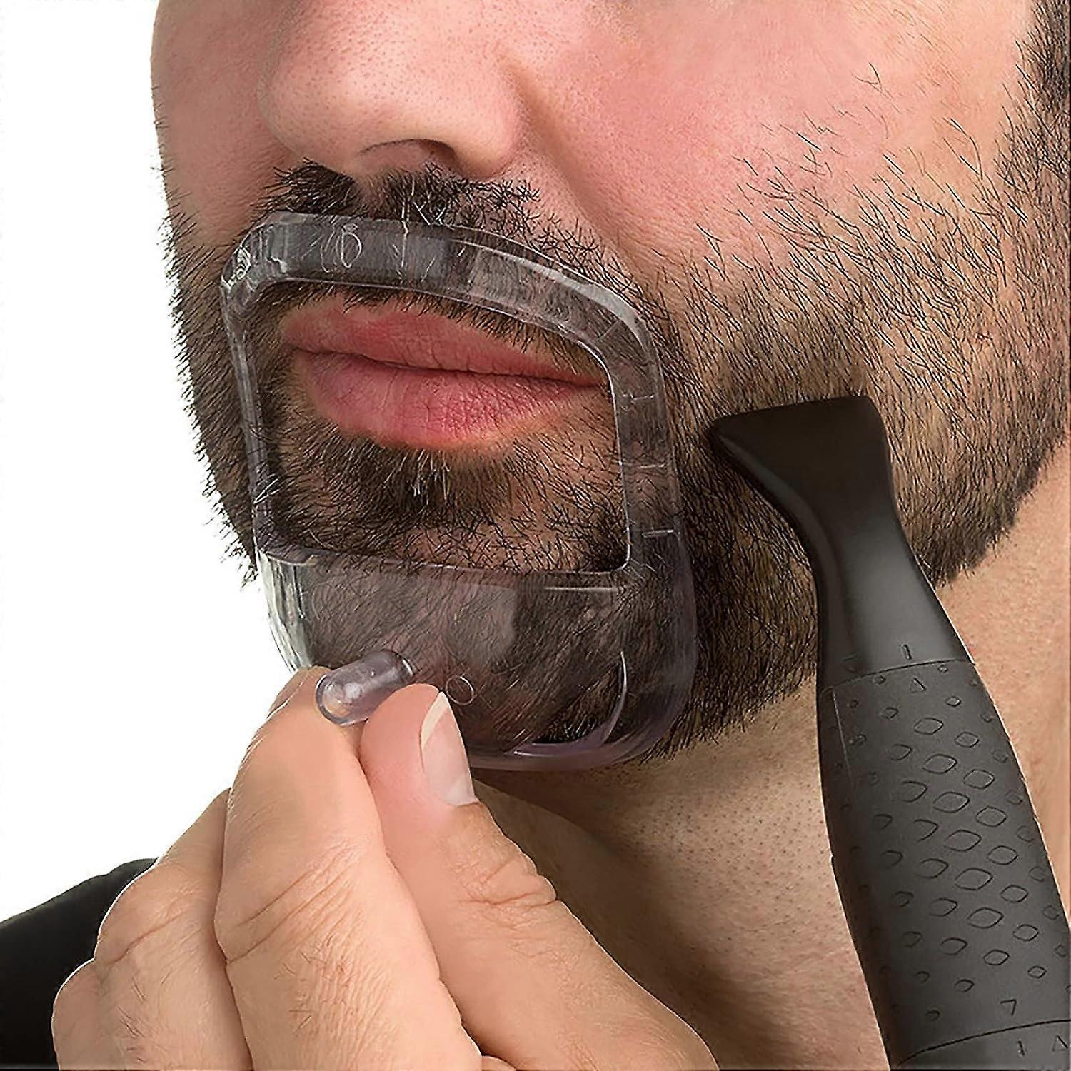 Goatee Outliner For Men - Beard Shaping & Styling Templates with 5 ...