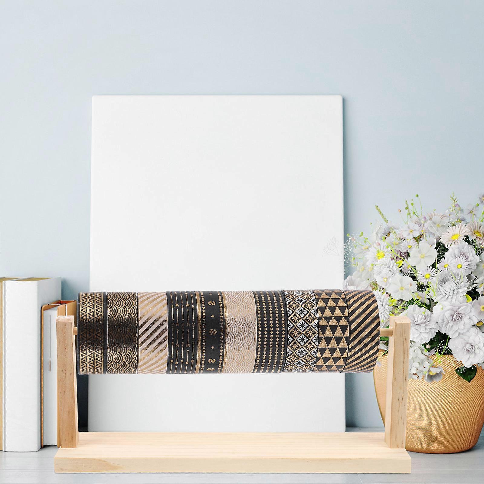 Gift Wrapping Paper Craft Ribbon Holder Vinyl Roll Holder Bobbin ...