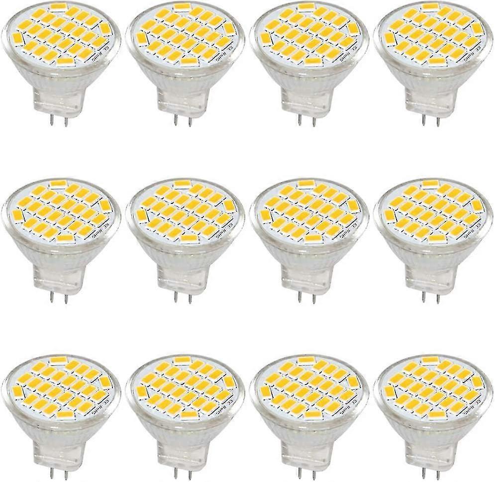 Mr11 Gu4 Led Bulb Light Dc/ac 10-30v 3w, 12v, 24v, 30w Equivalent Halogen Bulb - Warm White ...