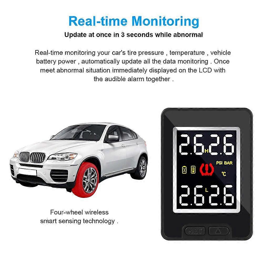 Smart Car TPMS Tire Pressure Monitor System For Toyota With 4 Pcs ...