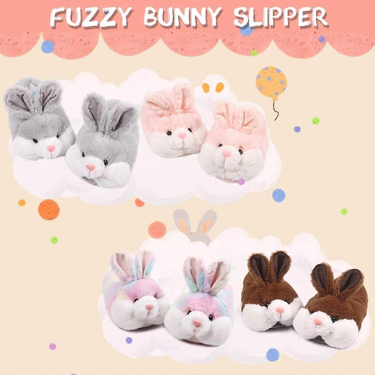 Liangnv Classic Bunny Slippers for Women Funny Animal Slippers for ...