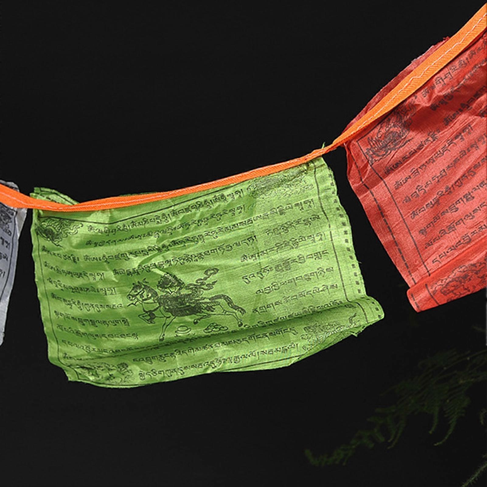 Prayer Flag Portable Lightweight Decorative Religious Flag Tibetan ...