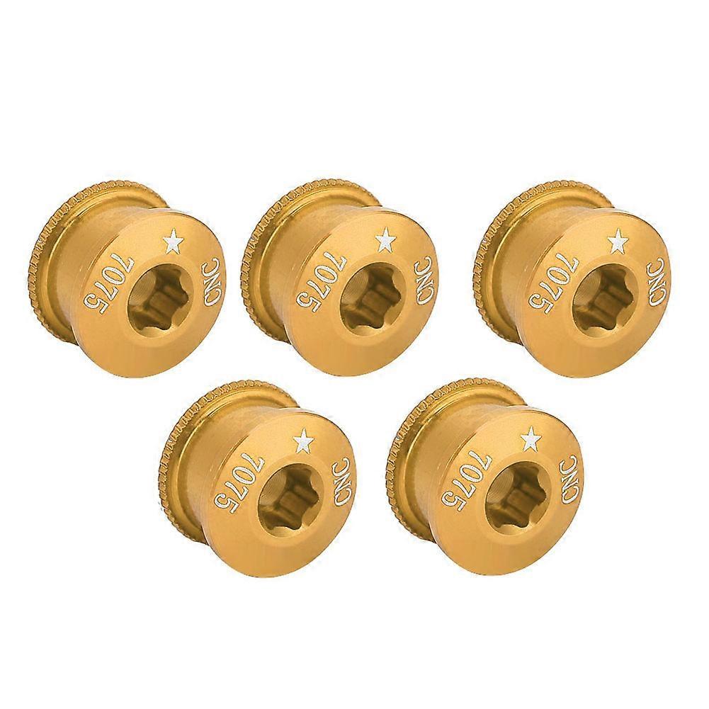 5Pcs Bicycle Bike Chainring Screw Chainwheel Bolt for Single Double ...