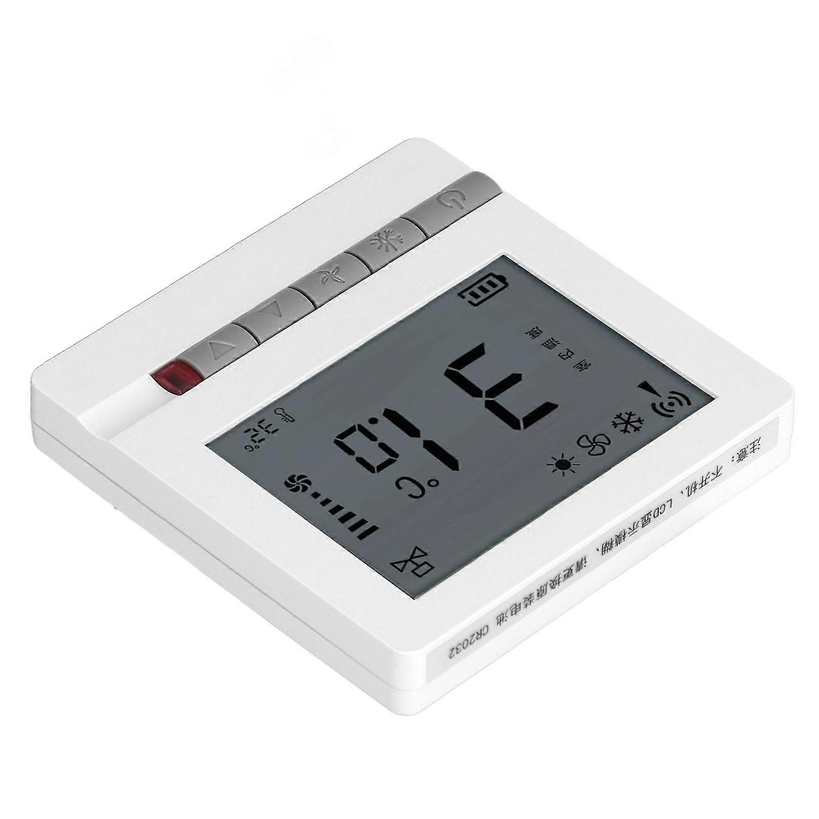 Wireless Thermostat Microprogrammed Control LCD Strong Anti ...