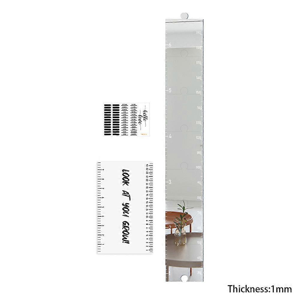 Mirror Height Chart Multifuncional Decorative Height Wall Chart ...