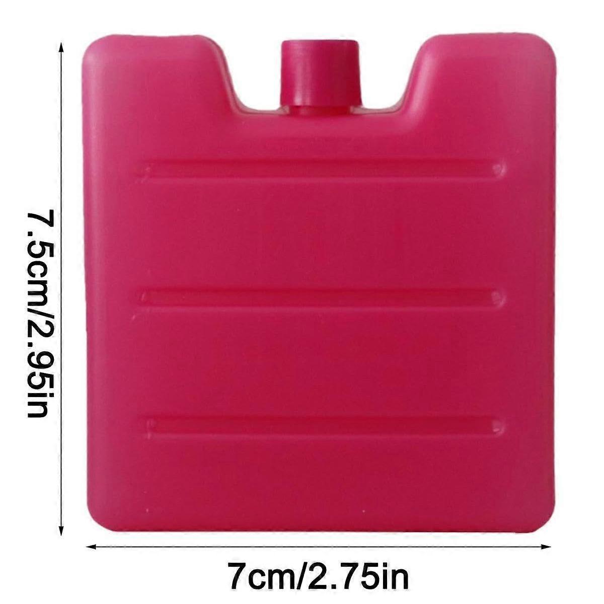 6 Pack Random Color Freezer Blocks Ice Brick Pack Ice Block Plastic ...