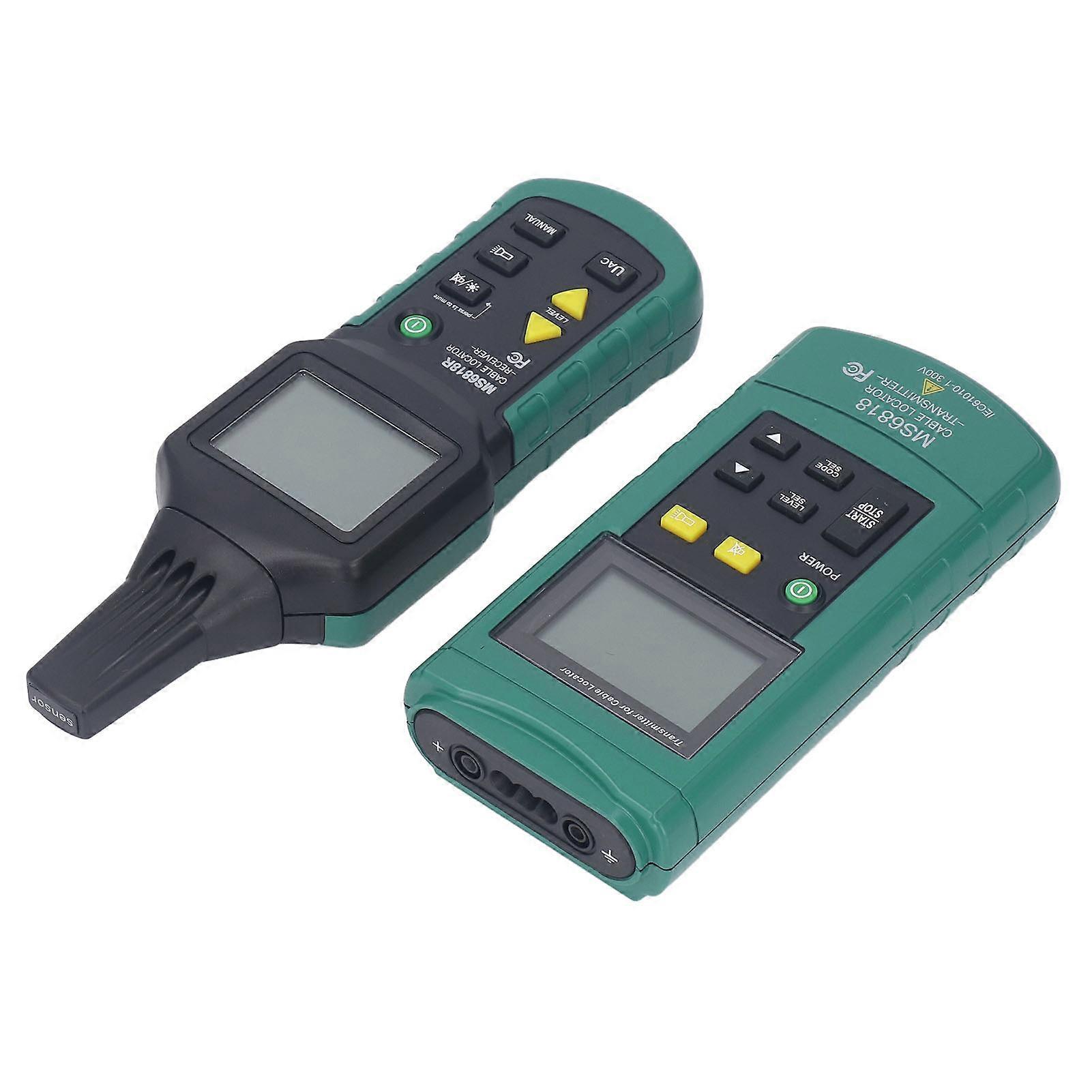 Underground Cable Locator Accurate Fault Positioning LCD Display Wire ...