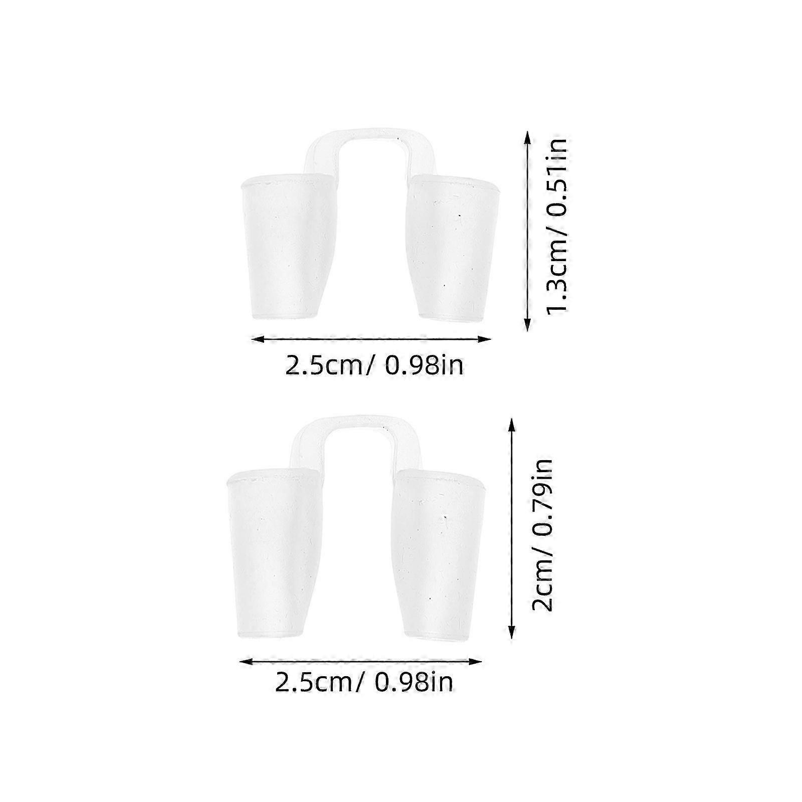 2pcs Nostril Retainer Nose Internal Support Protector For Brace ...