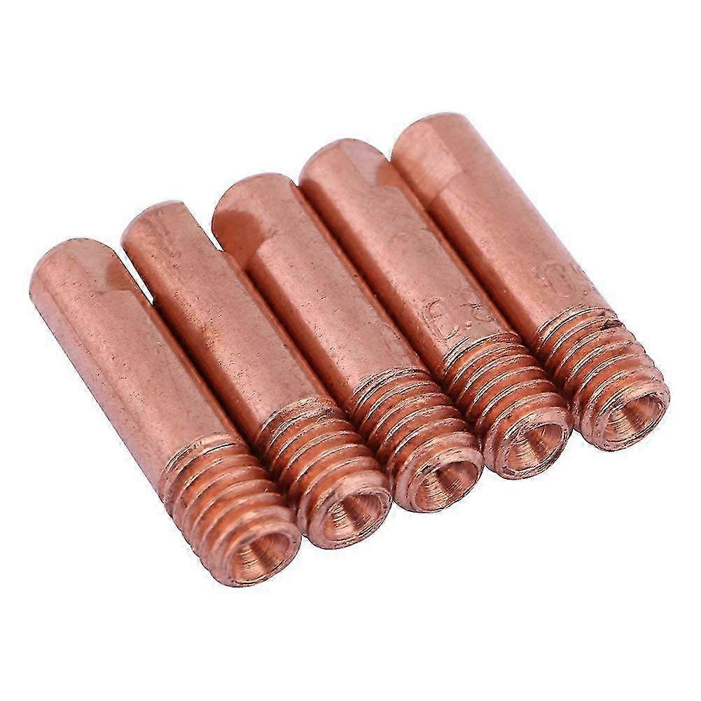 20Pcs 15AK MIG/MAG Welding Nozzle Contact Tips Gas Connector Holder Set M6 0.8x25mm(10xContact ...
