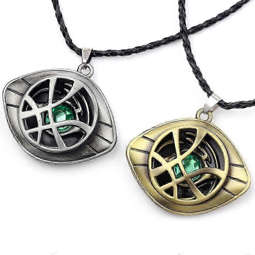 Dr Doctor Strange Eye of Agamotto Amulet Pendant Necklace | Fruugo UK