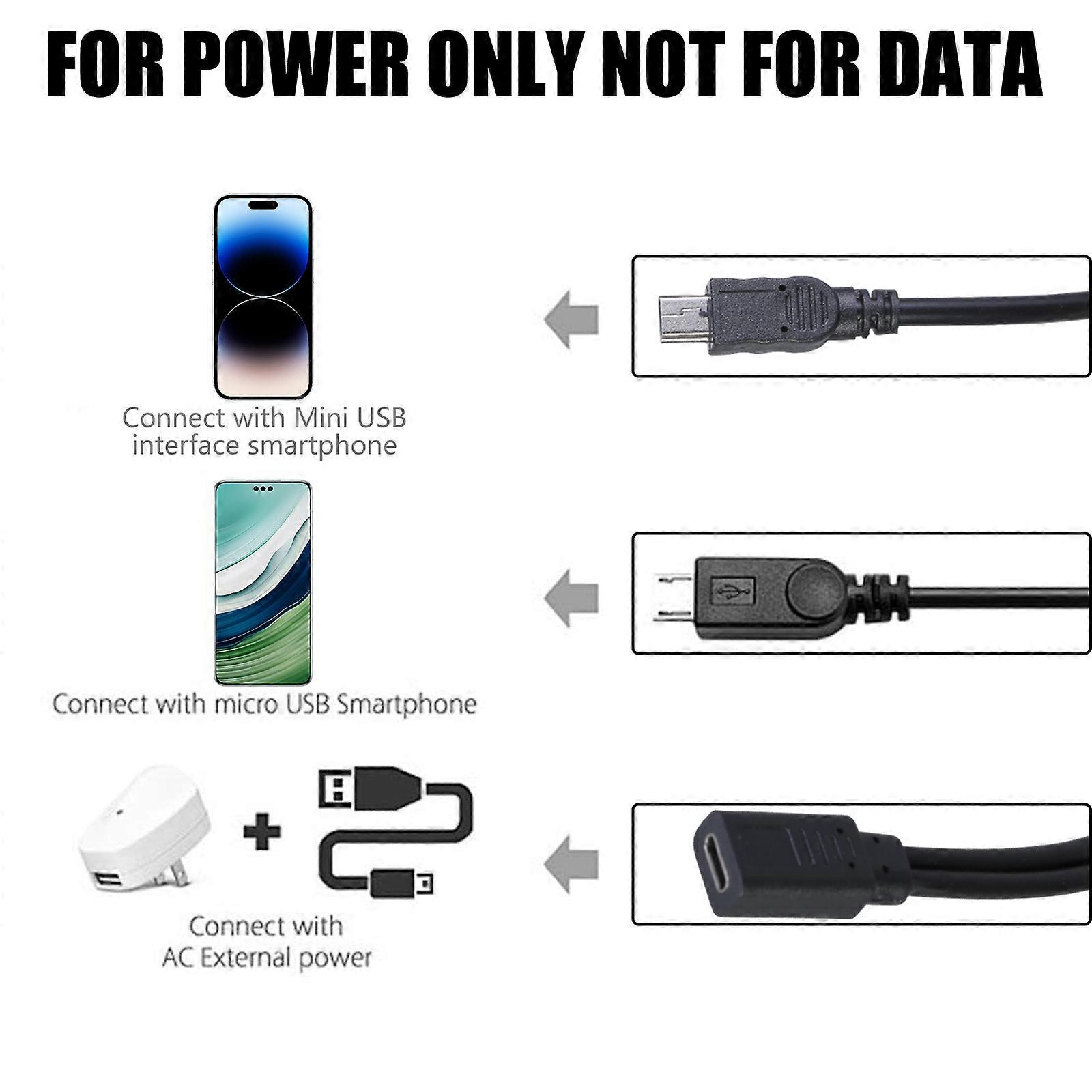 type c kvindelige stik indgang usb c til usb han opladningskabel ...