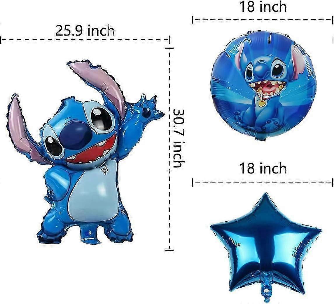 Lilo Birthday Party Theme Decoration Kit |Stitch Happy Birthday Banner ...