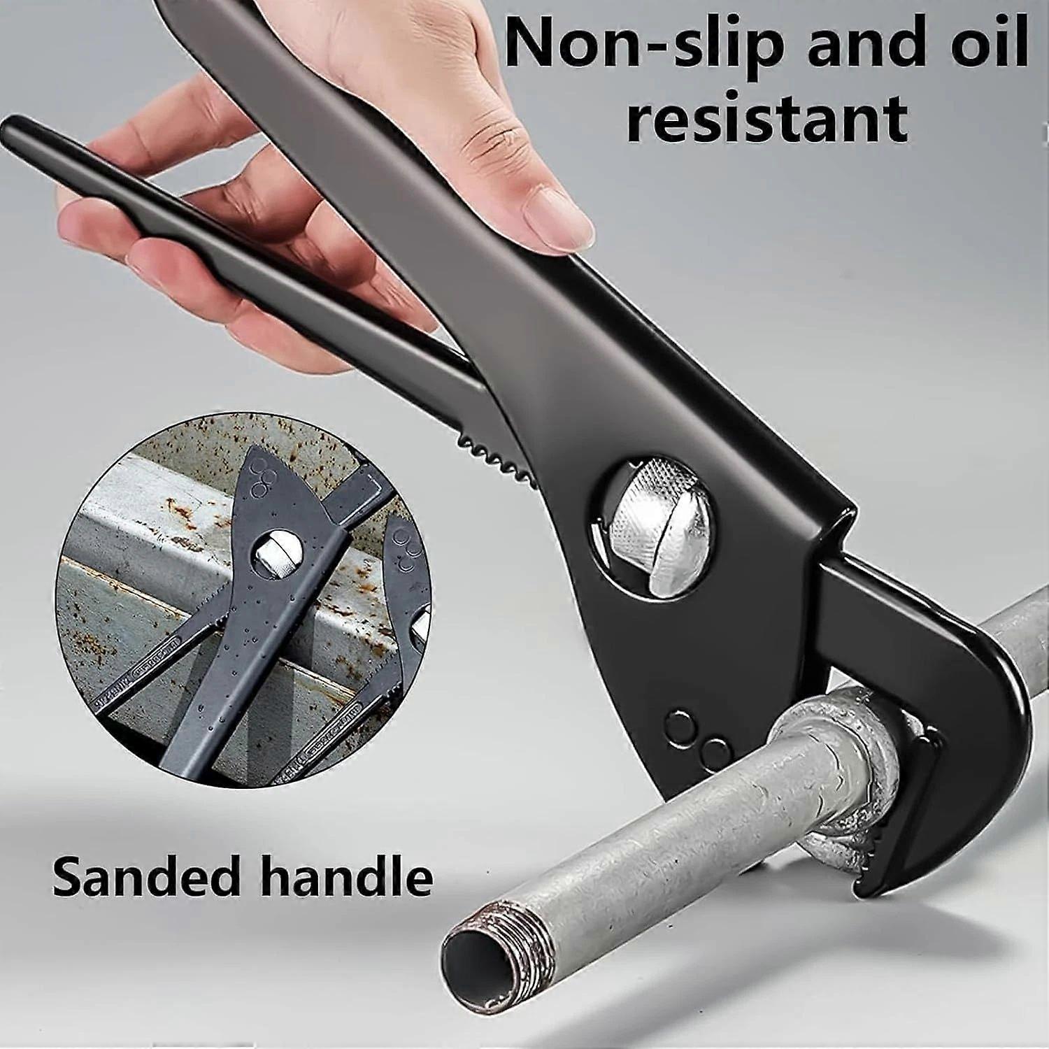 Brightmeteors Industrial Grade,Adjustable Multifunctional Pipe Wrench ...