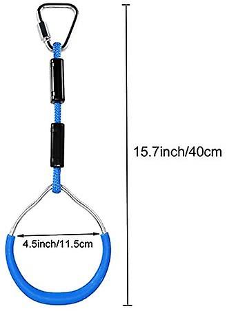 Kids Climbing Rings Multi-function Swing With Plastic Rings Max Load ...