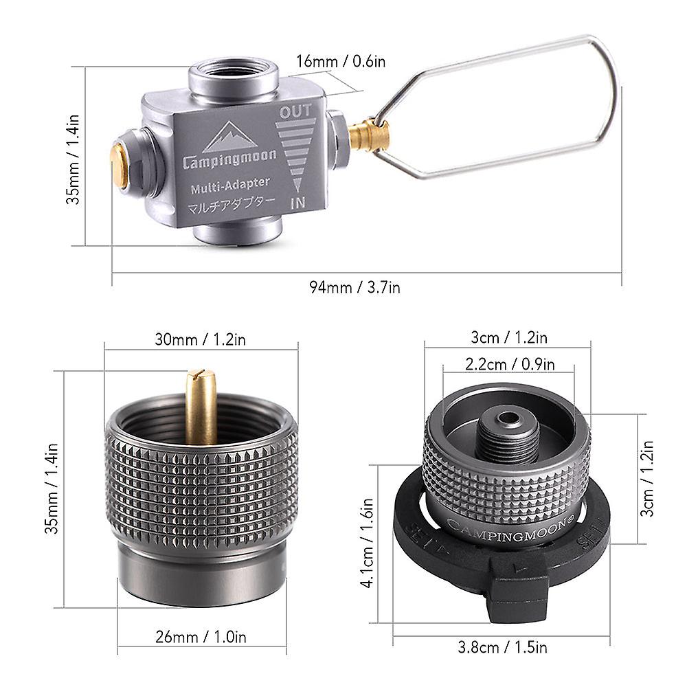 Gas stove adapter gas save with butane adapter camping stove refill ...
