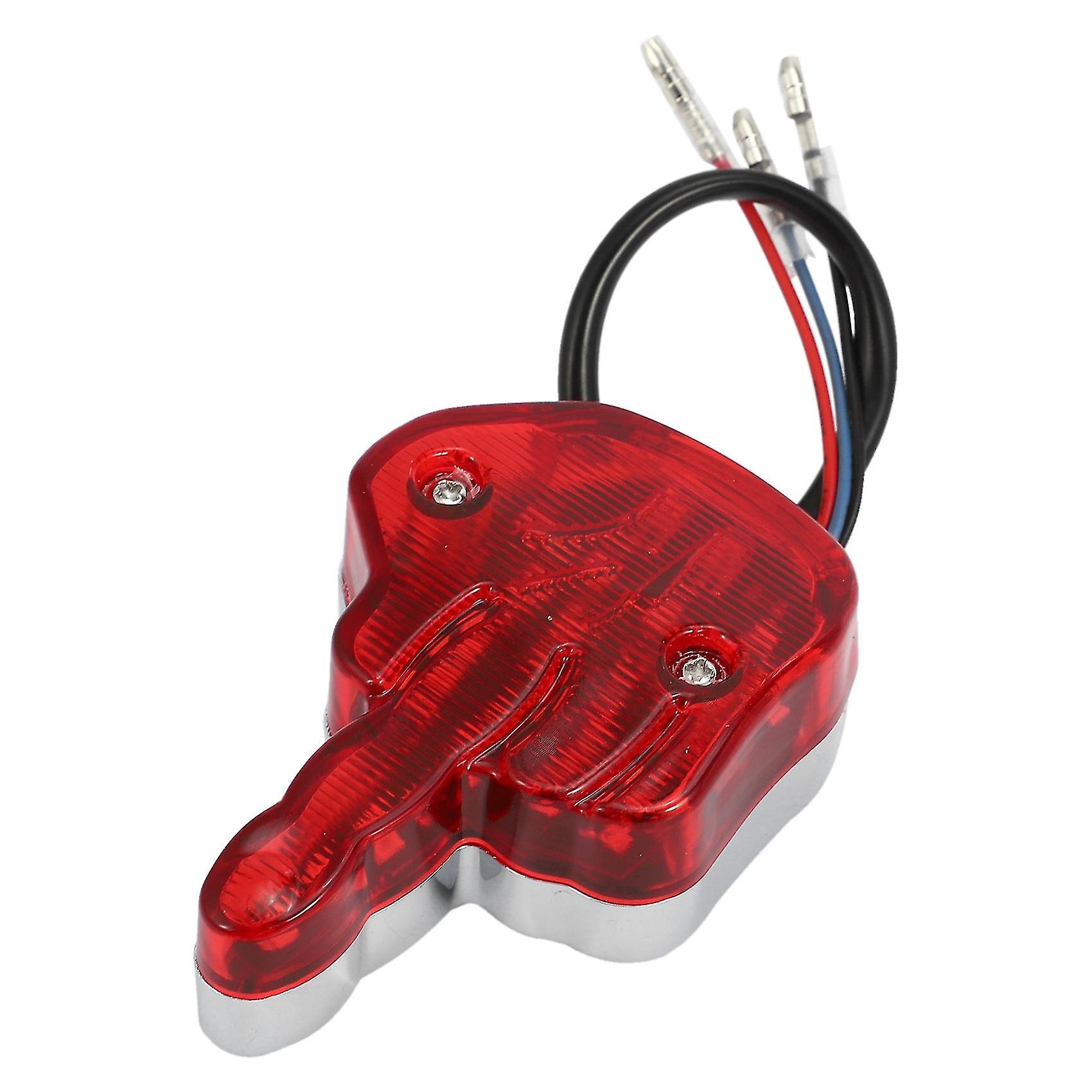 Motorcycle Middle Finger Led Tail Light For Chopper Rear Stop Light ...