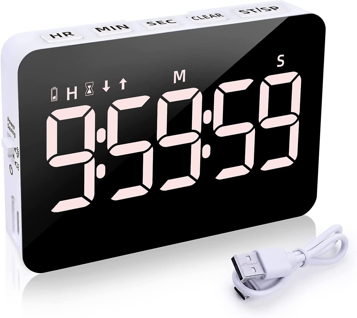 Digital Kitchen Timer for Kitchen, Magnetic Timer with Countdown/Up ...
