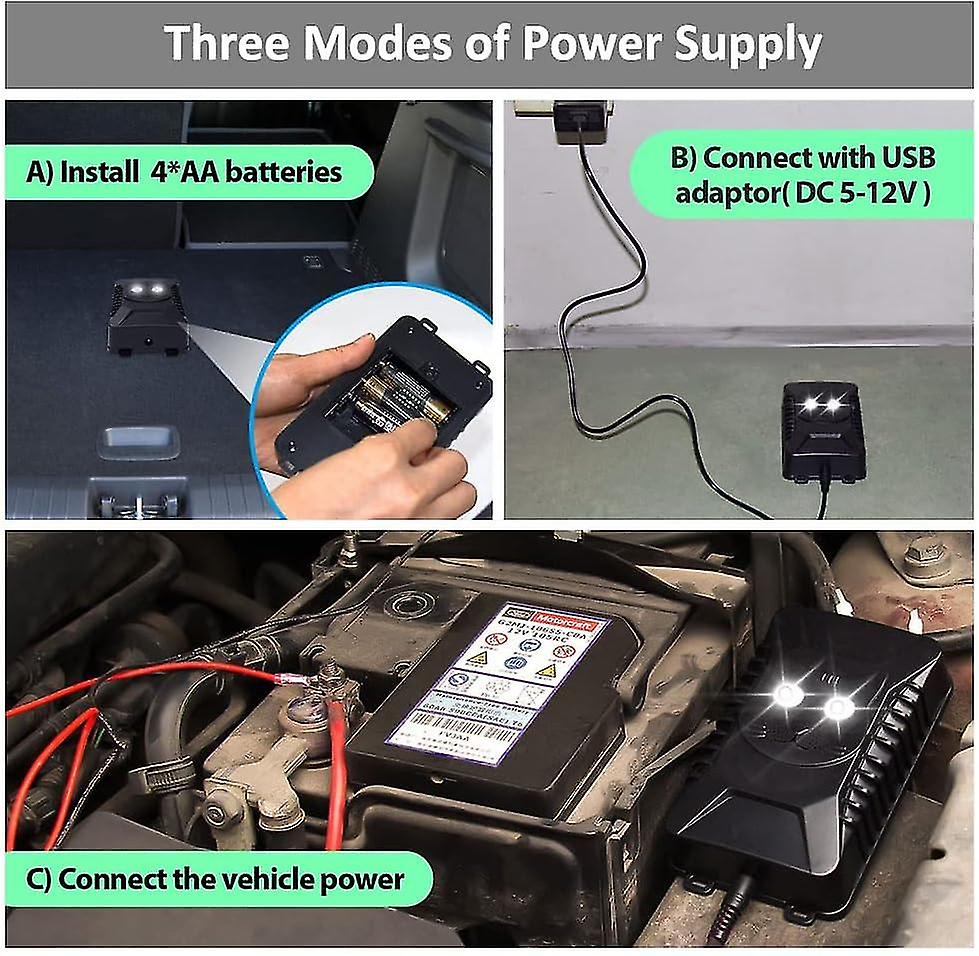 Mouse Repellent Under The Hood For Car Engines Battery Operated ...