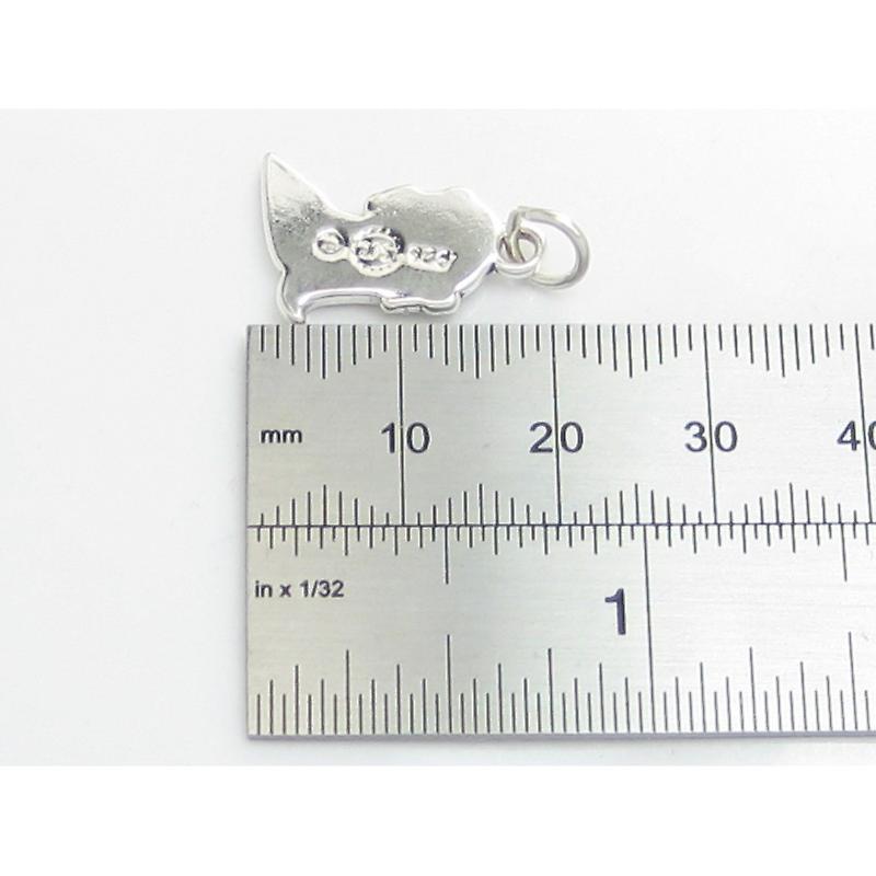 Girls Profile Sterling Silver Charm .925 X 1 Girl Profiles Charms ...