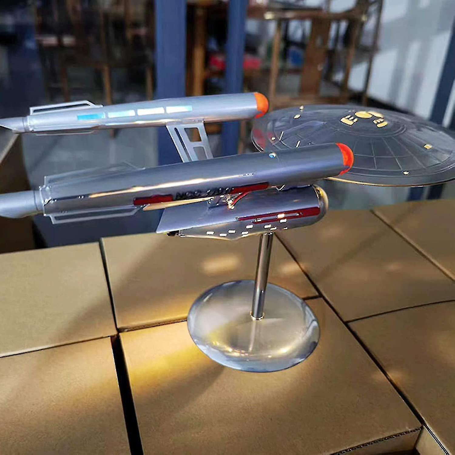 U.s.s. Enterprise Star Trek Model Ncc-1701 Replica,stainless Steel ...