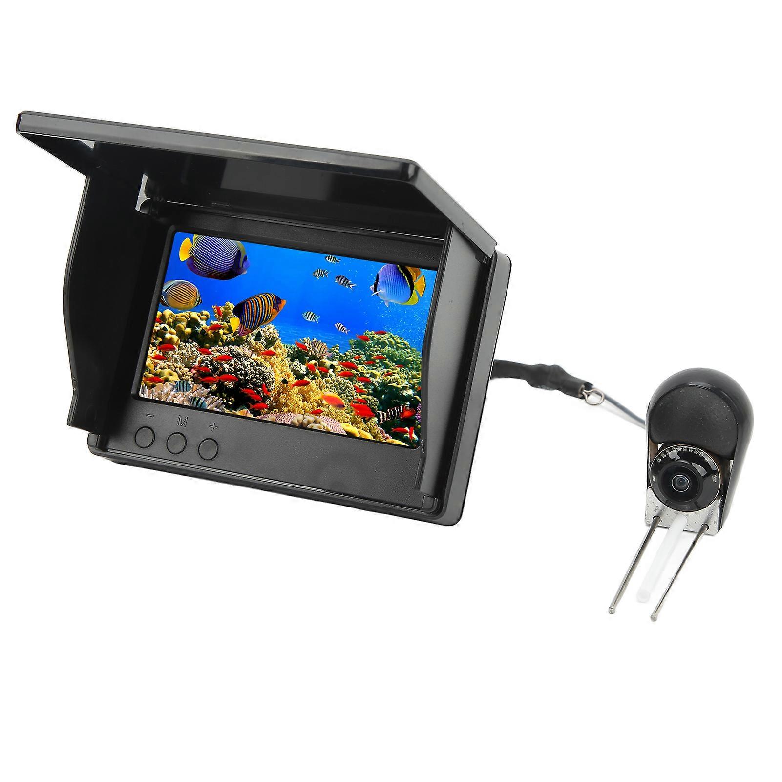 5in Underwater Fishing Camera LCD HD IPS Full View Monitor Waterproof ...