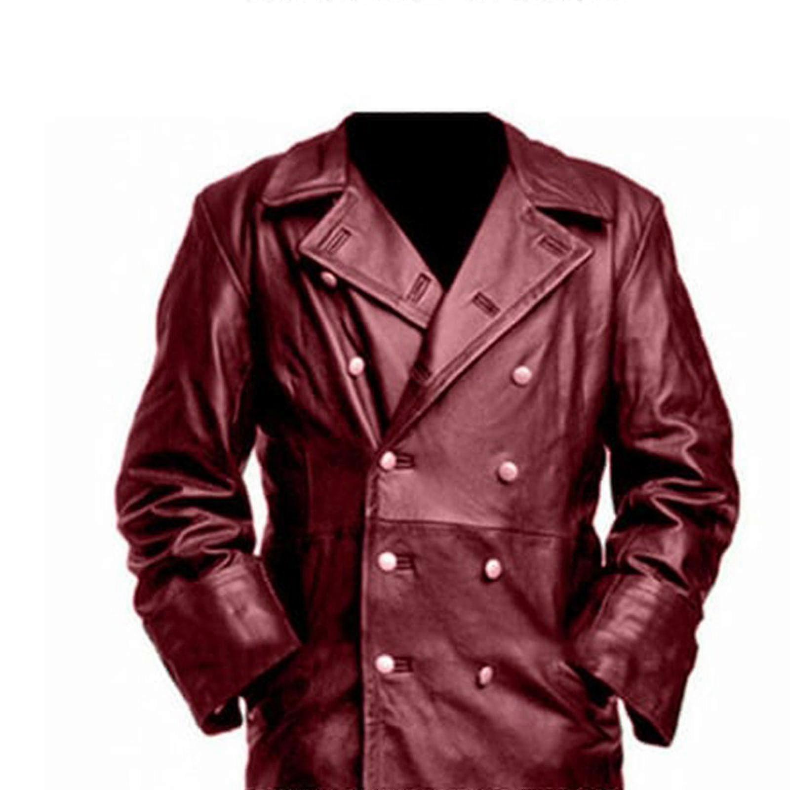 German Classic Military Officer Ww2 Uniform Cosplay Genuine Leather ...