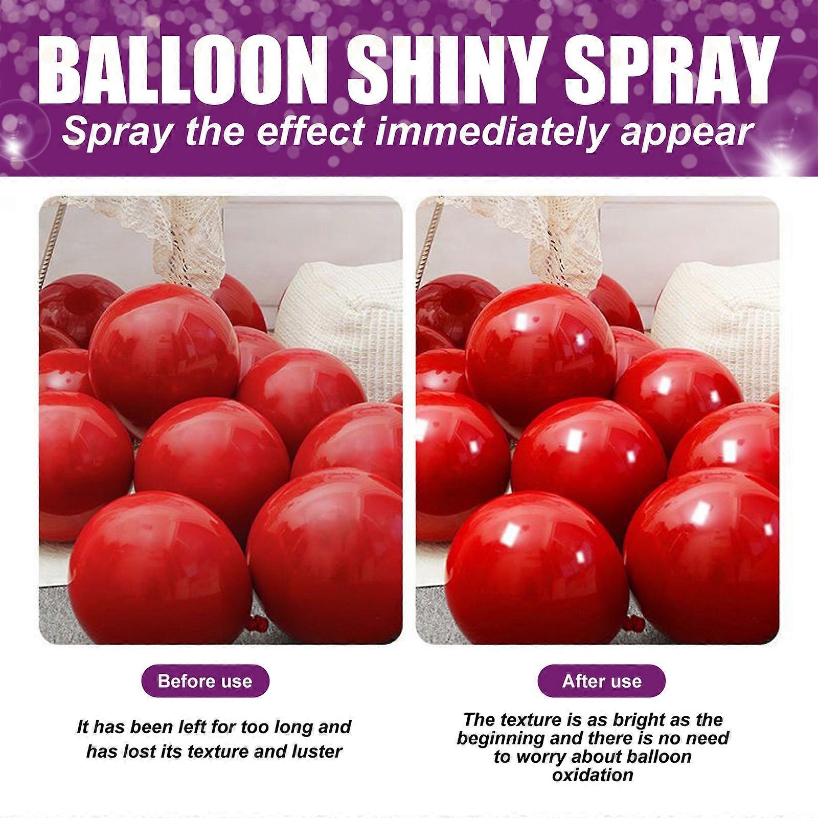 Shine Spray for Balloons, 30ml Latex Balloon Shine Spray, Shine Balloon ...
