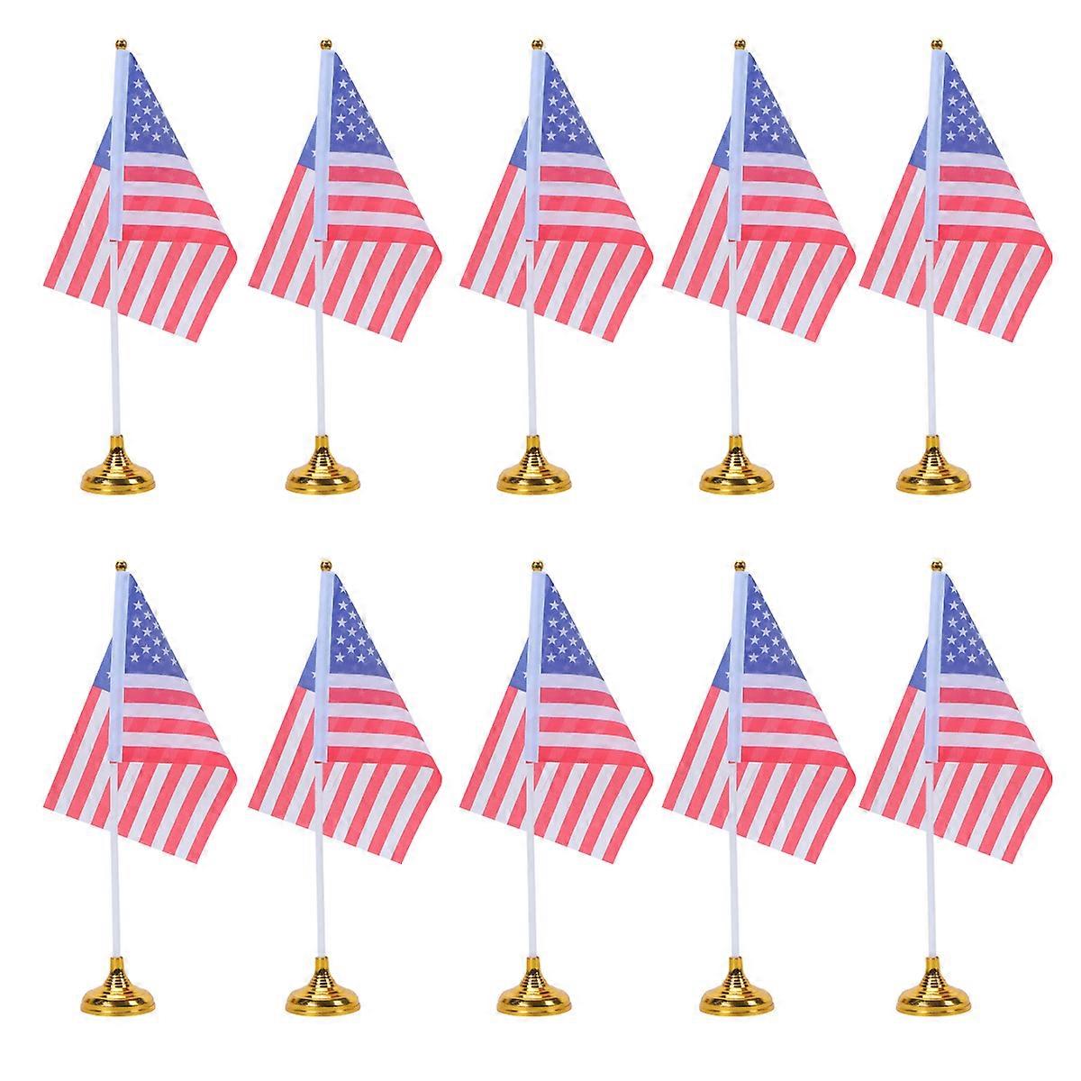 48 Pcs Creative American Desktop Flag USA National Country Flag ...