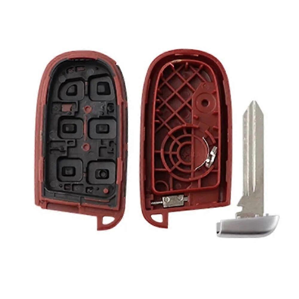 High Quality 5 BUT Car Key Case Shell Fob For Scat Pack/392/HEMI ...