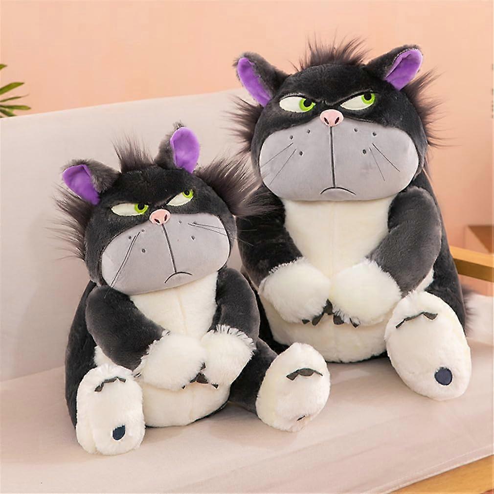 Angry Cat Plush Toy, Cute Cat Stuffed Animal Soft Kawaii Anime Plush ...