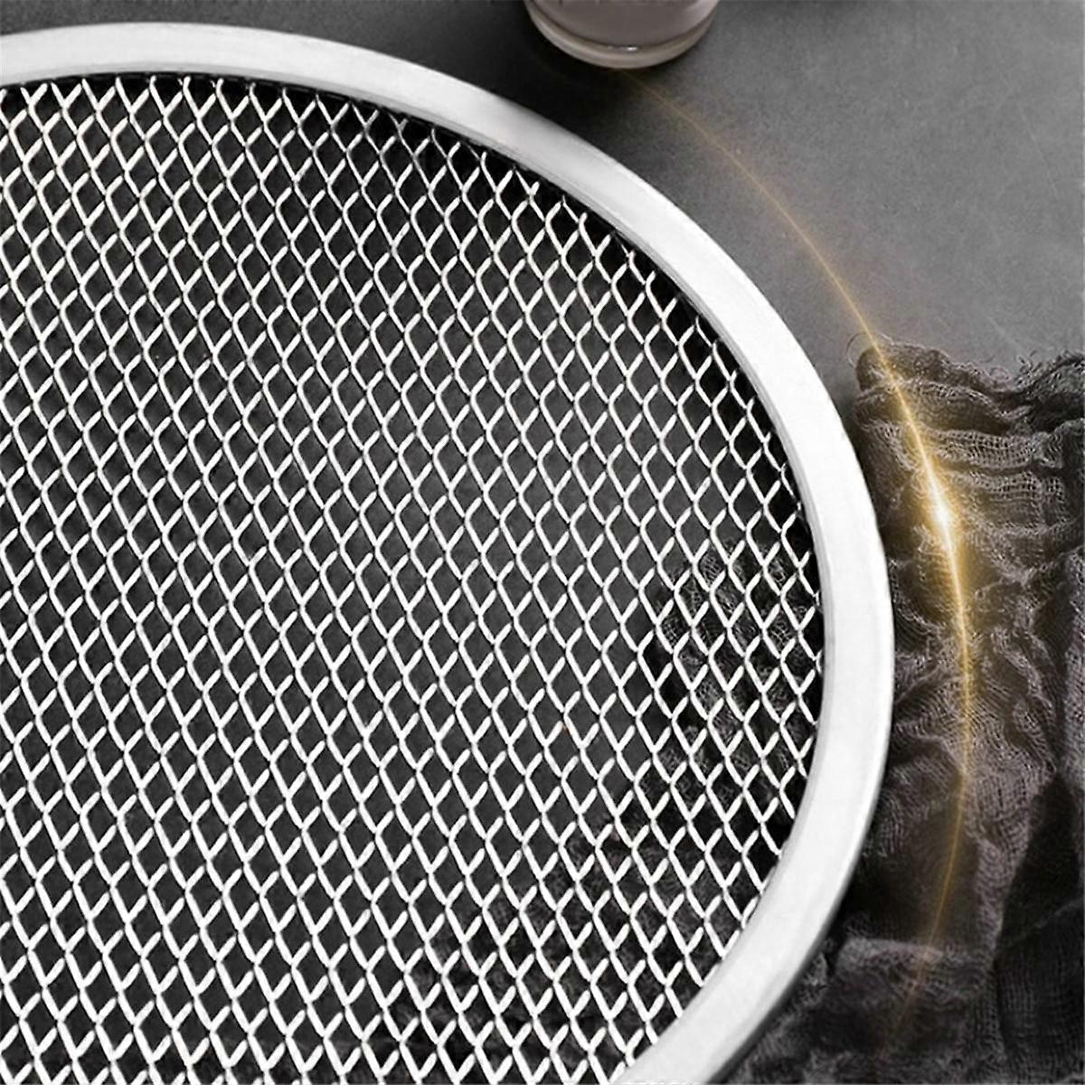 10inch Aluminum Seamless Rim Pizza Baking Screen - Perfect Crisp ...