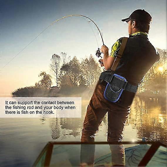 Fishing Rod Fighting Belt, Fishing Waist Belt Lightweight Adjustable ...