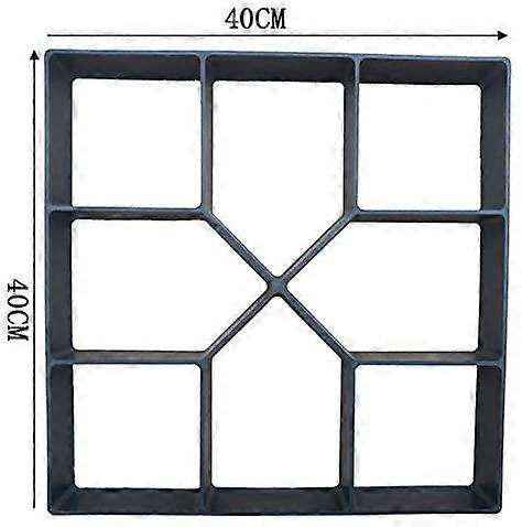 Plastic Paving Mold 40 x 40cm for Garden Patio Driveway Patio Yard ...