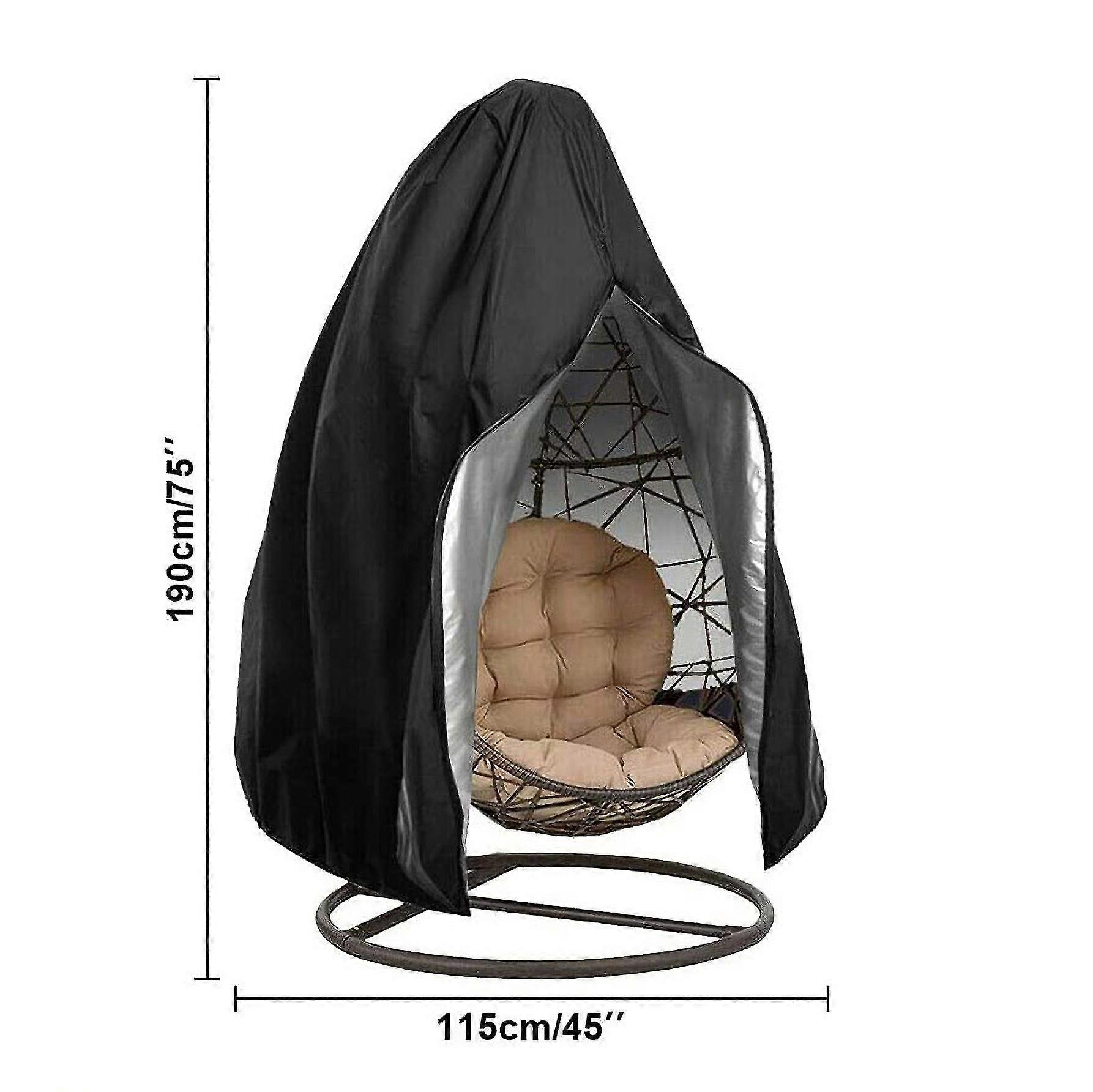 Waterproof Garden Swing Cover Outdoor Rocking Chair Rainproof Canopy ...