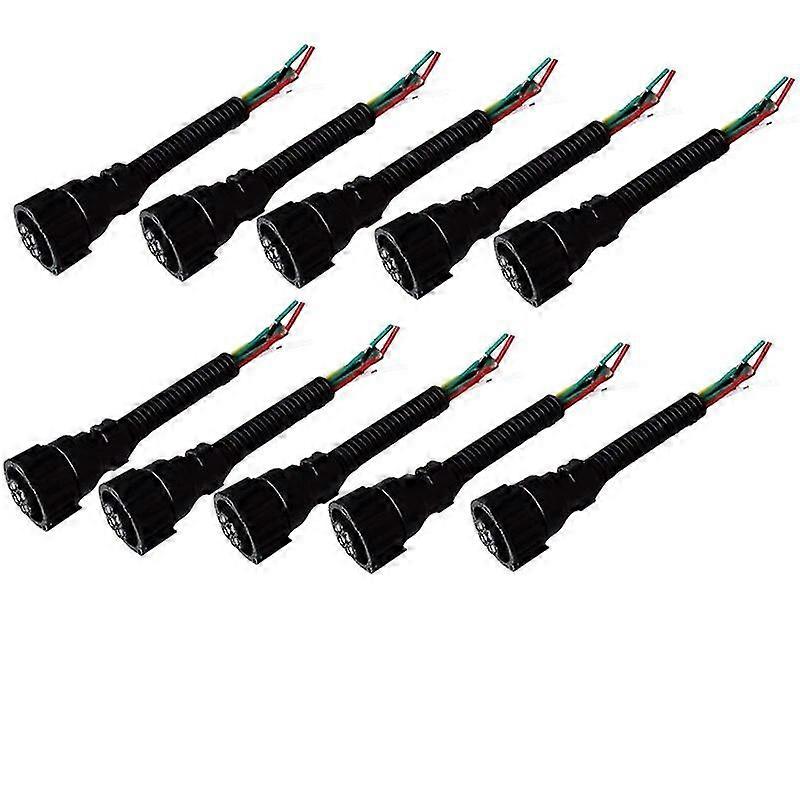 10pcs 7 Pin Tail Light Socket Connector For Scania For Volvo Truck For ...