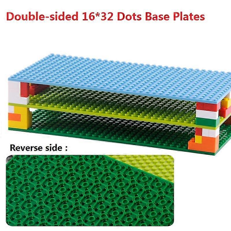 Building Blocks Baseplate 32*32 16x32 Dots Double Sided Base Plate ...