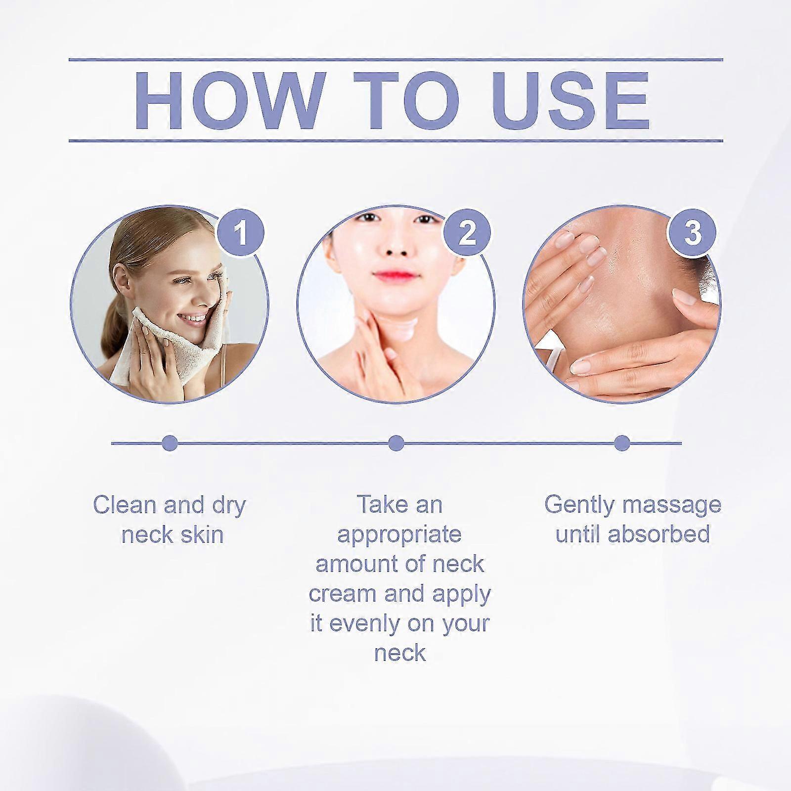 2pcs Neck Cream, Neck Firming Cream, Neck Tightening Cream, Neck ...