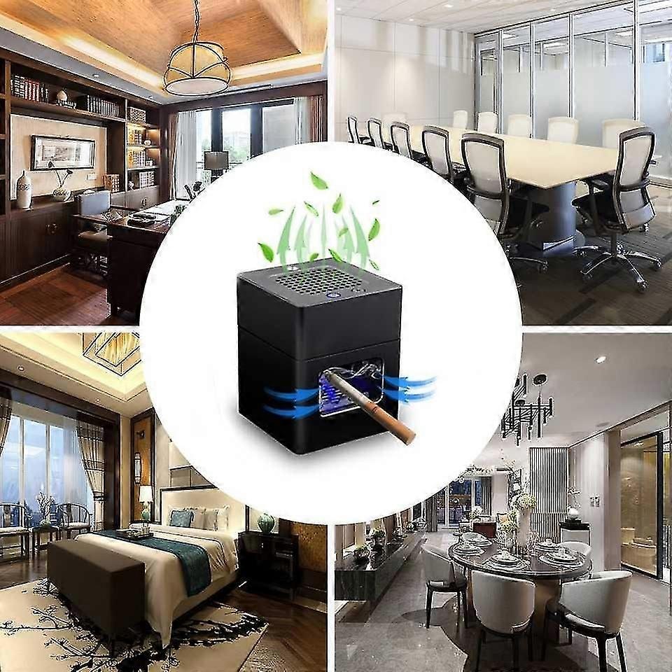 Smart Electric Ashtray Smoker USB Rechargeable Smoke Air Filter ...