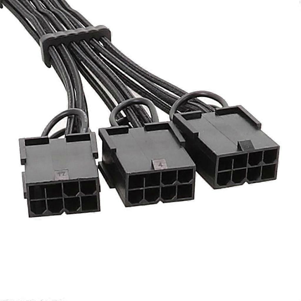 3x 8pin Female to PCIE5.0 12VHPWR 16Pin GPU Video Card Cable for ...