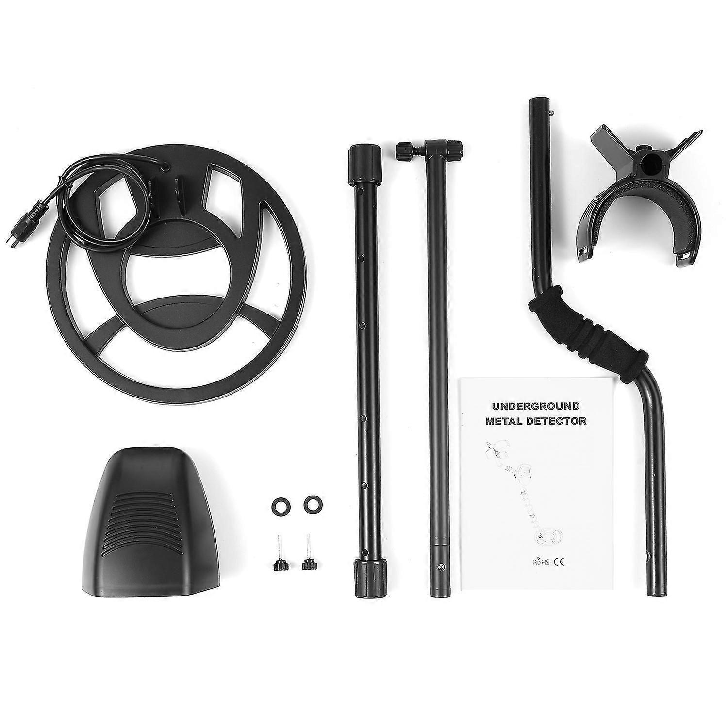 Professional Metal Detector for Adults Pinpoint Gold Detector with LCD ...