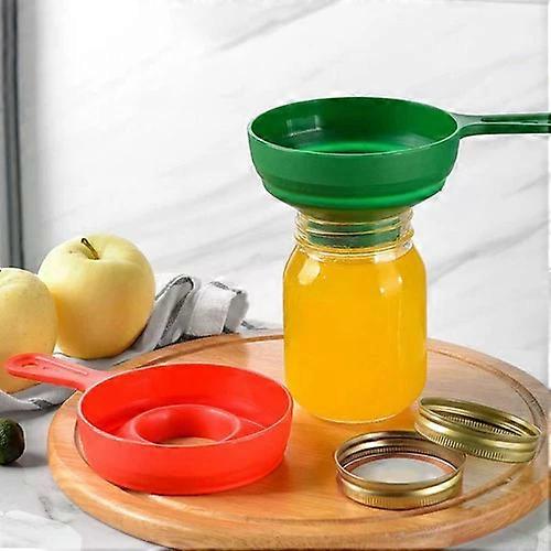 Jam Funnel, 2 Pcs Large Mouth Wide Funnels for Cooking Oil Dispenser ...