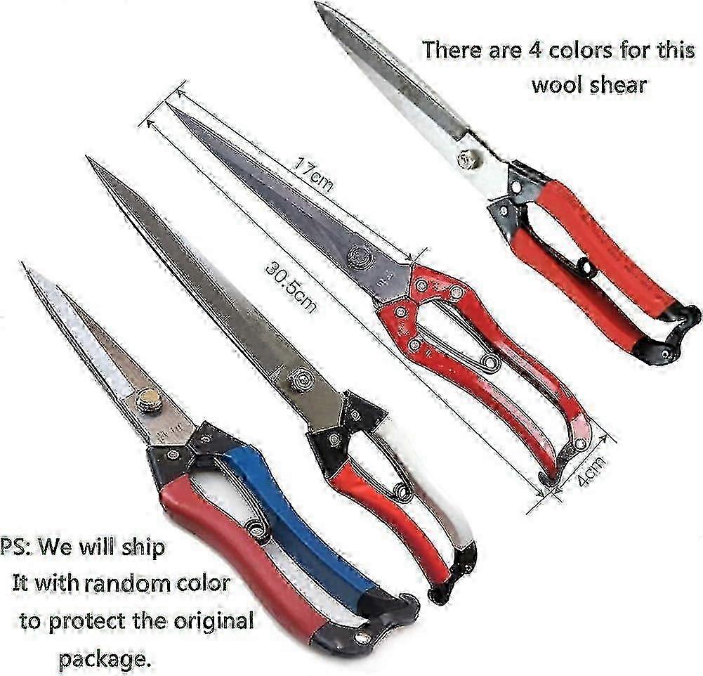 Sheep Clippers Wool Cutter Shears For Goat Scissors Gardening Shearing Tools Spring Scissors Pet ...