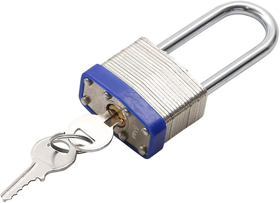 Pad Lock, Long Shackle Heavy Duty Padlock With Key, Weatherproof ...