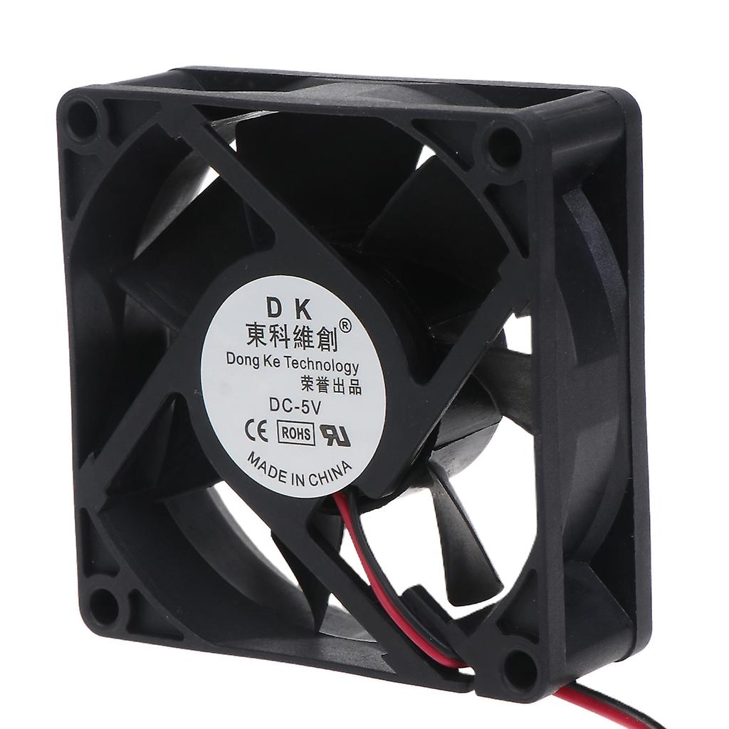 For Dc Brushless Fan 70mm Pc Server Cpu Cooler 7025 Xh2.54 2p Computer ...