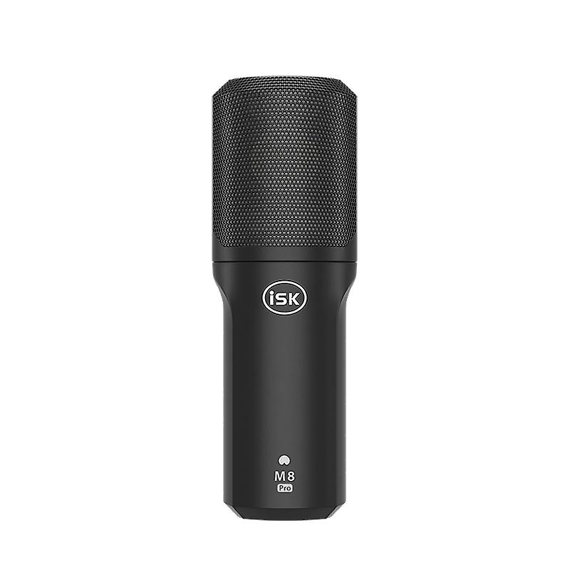 Isk M8 Pro Professional Recording Condenser Microphone Metal Detachable ...