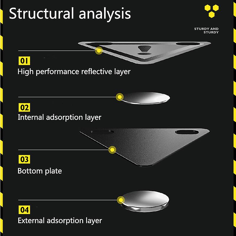 Outdoor Running Night Safety Reflective Stickers Riding Highlight ...