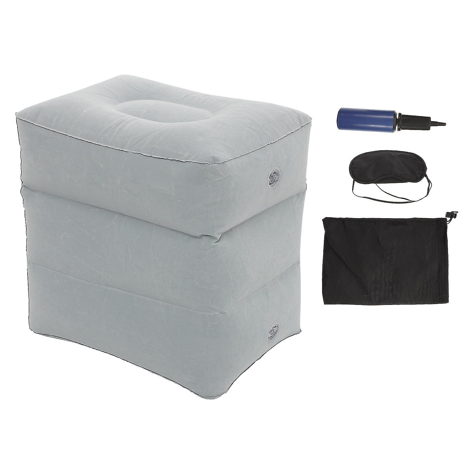 Kids Step Stool Foot Rest Plane Inflatable Foot Pillow Inflatable ...