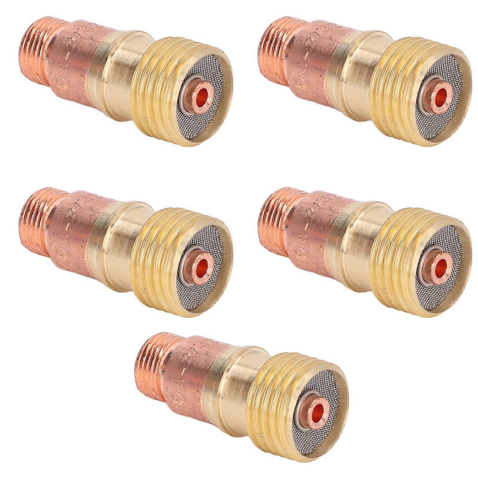 5Pcs 3/32in Gas Lens Collet Body Metal Welding Connector Replacement ...